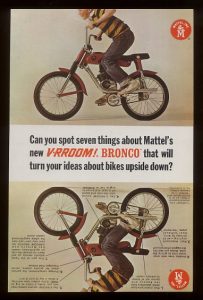 V-rroom! By Mattel: The Bicycle All 60s Kids Wanted