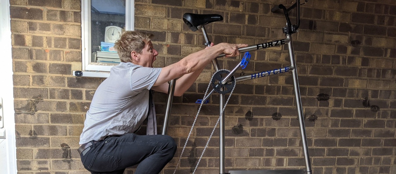 Colin Furze’s Bike Will Allow You to Have Some Fun AND Keep Your Social ...